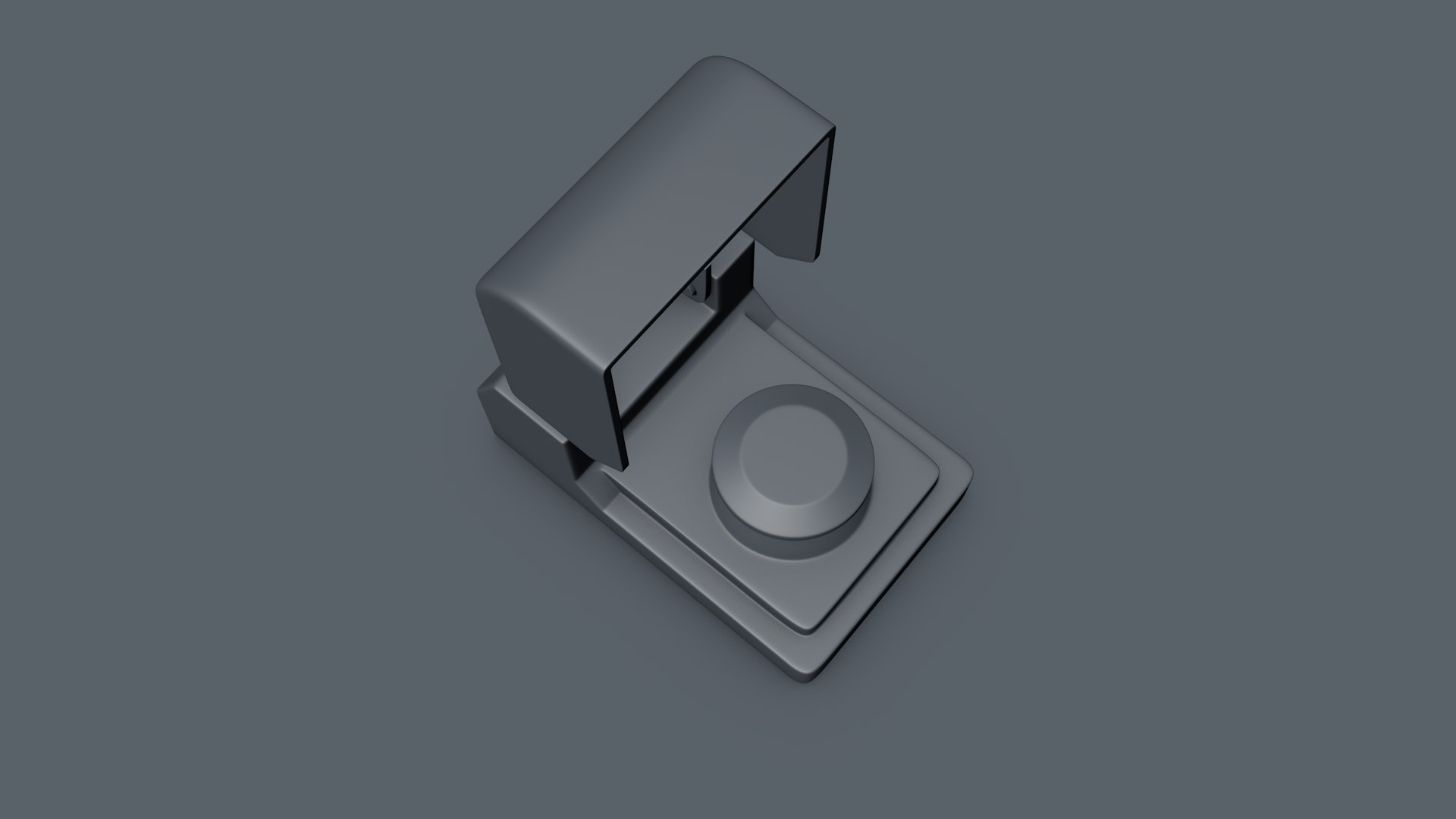 Panic Button 3D Model - TurboSquid 1265136