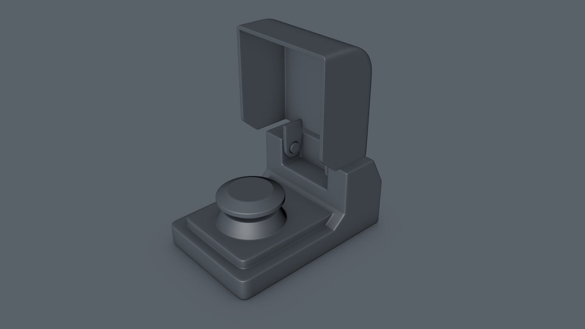 Panic Button 3D Model - TurboSquid 1265136