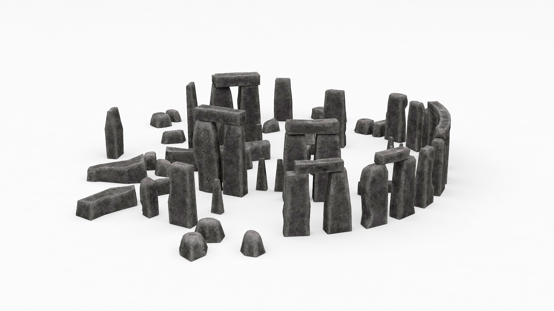 3D Stonehenge - TurboSquid 2089168