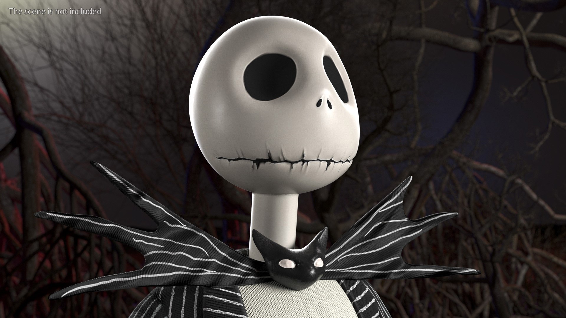 3D Jack Skellington Head - TurboSquid 2006751