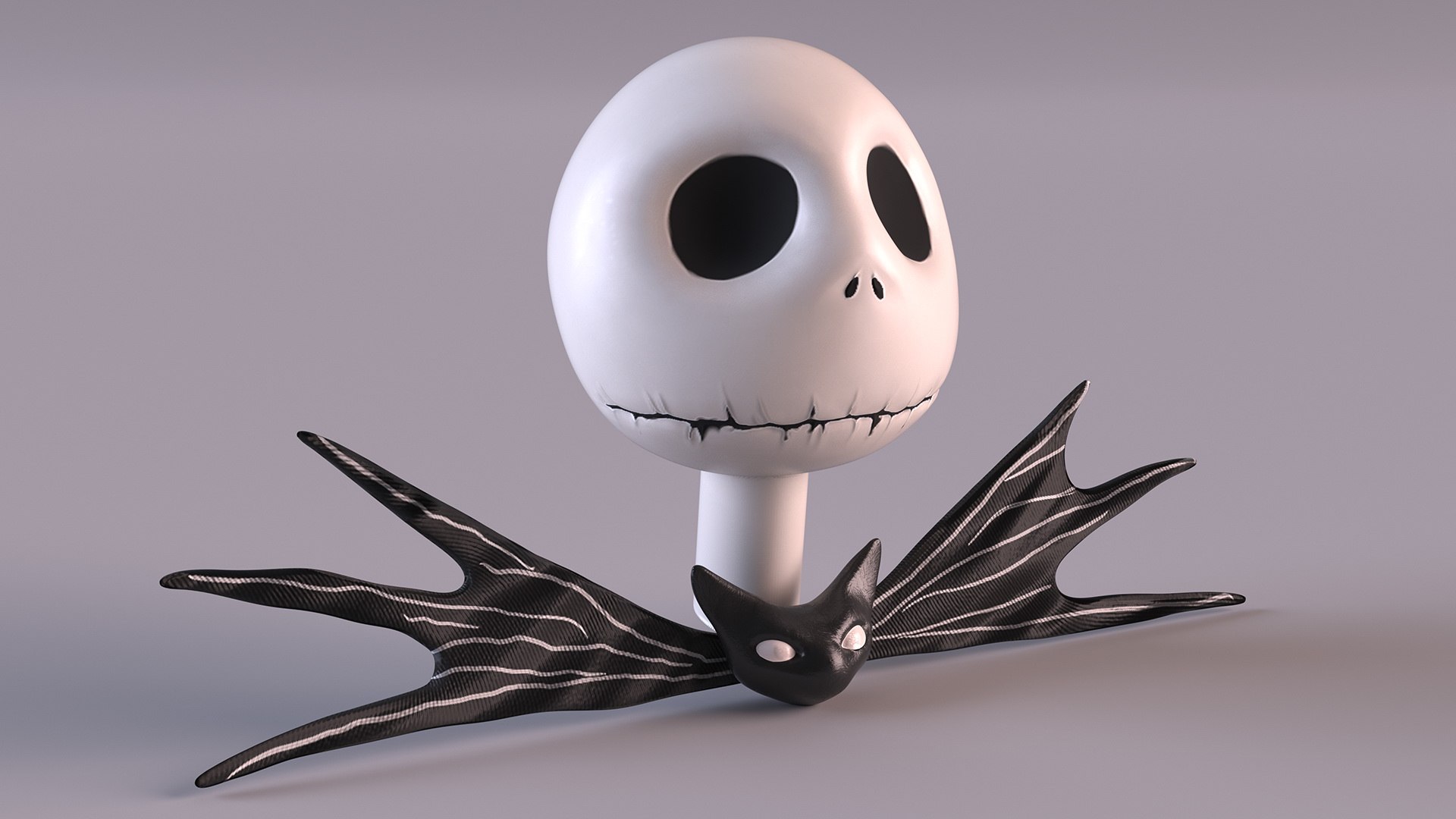 3D Jack Skellington Head - TurboSquid 2006751
