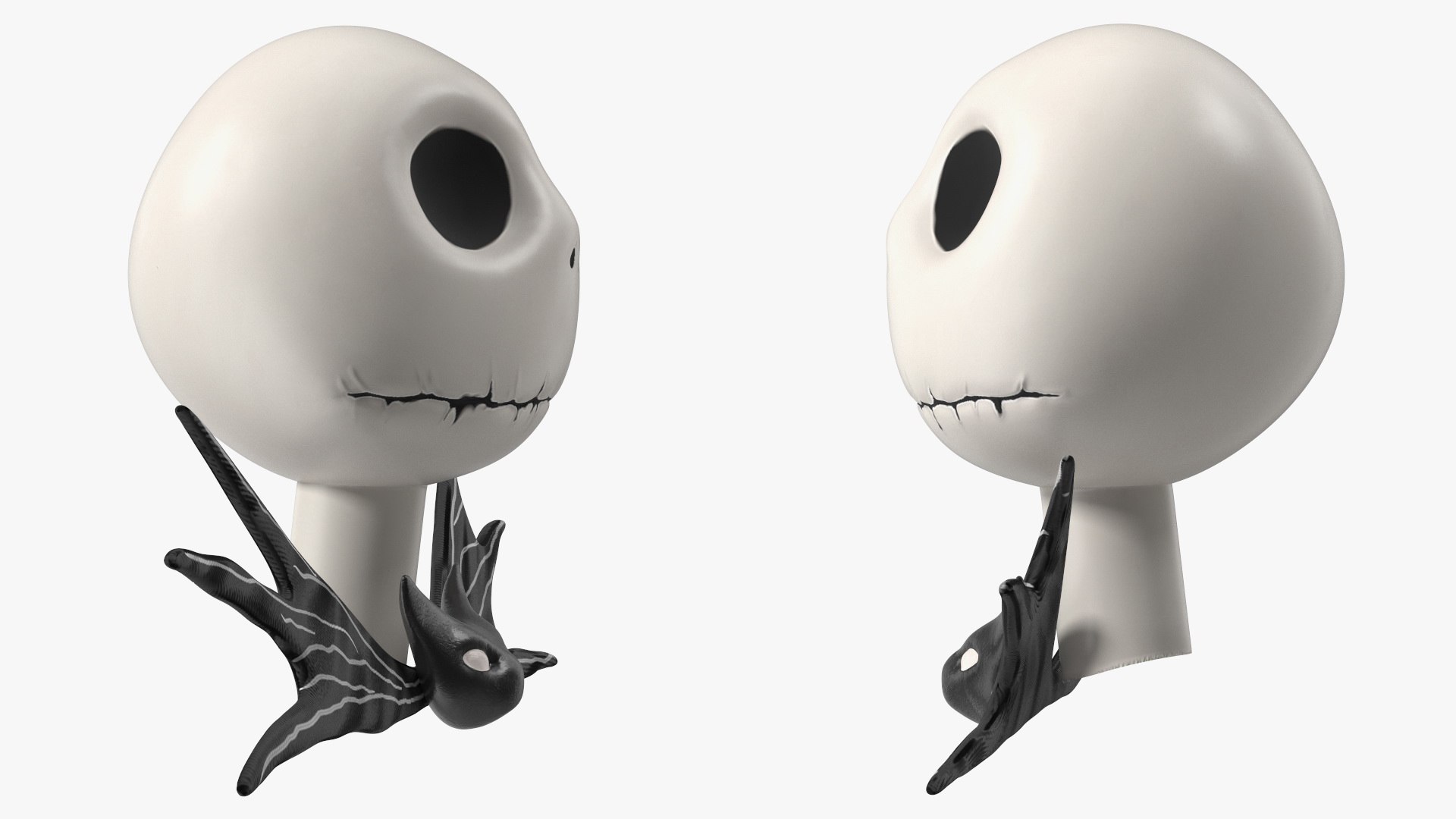 3D Jack Skellington Head - TurboSquid 2006751