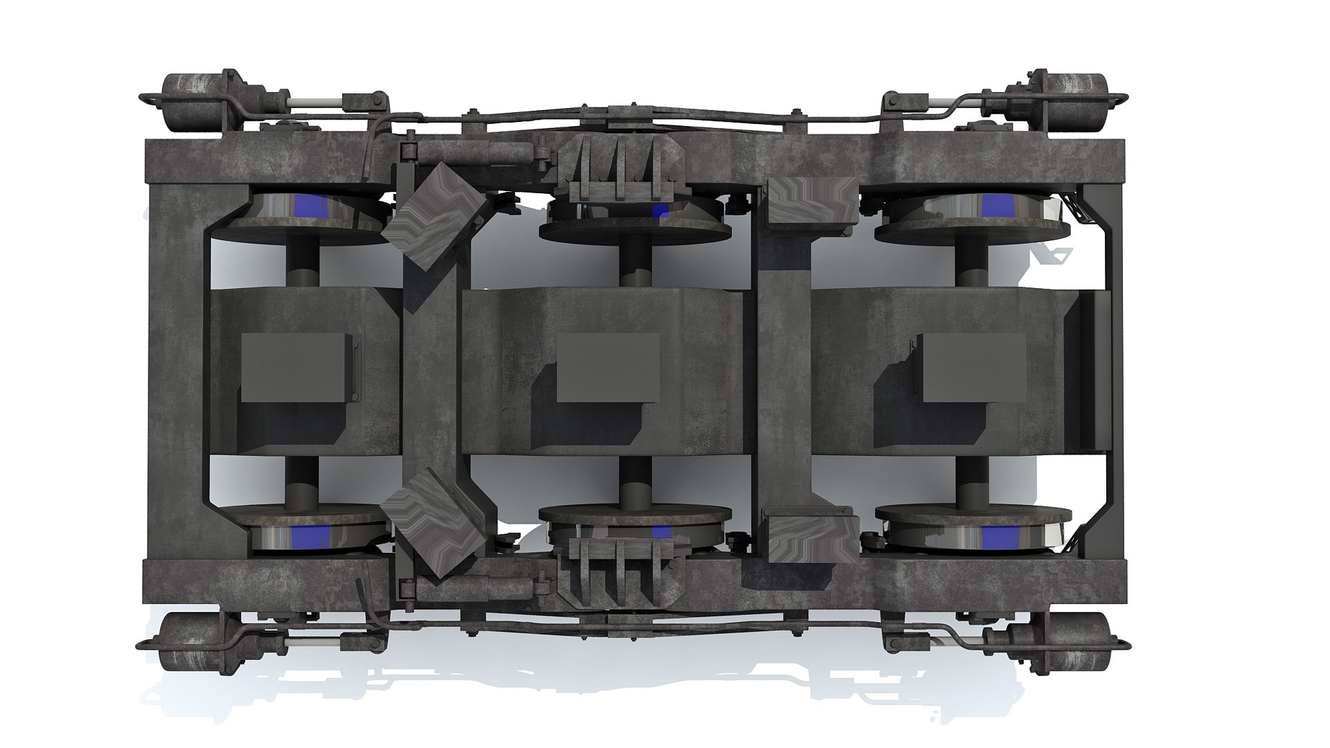 Train Wheels 3D Model - TurboSquid 1513272