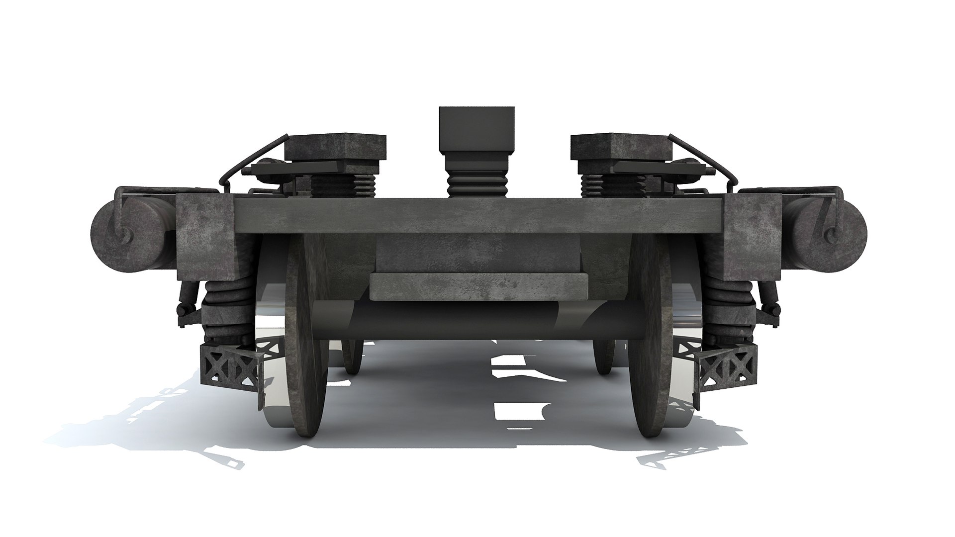 Train Wheels 3D Model - TurboSquid 1513272