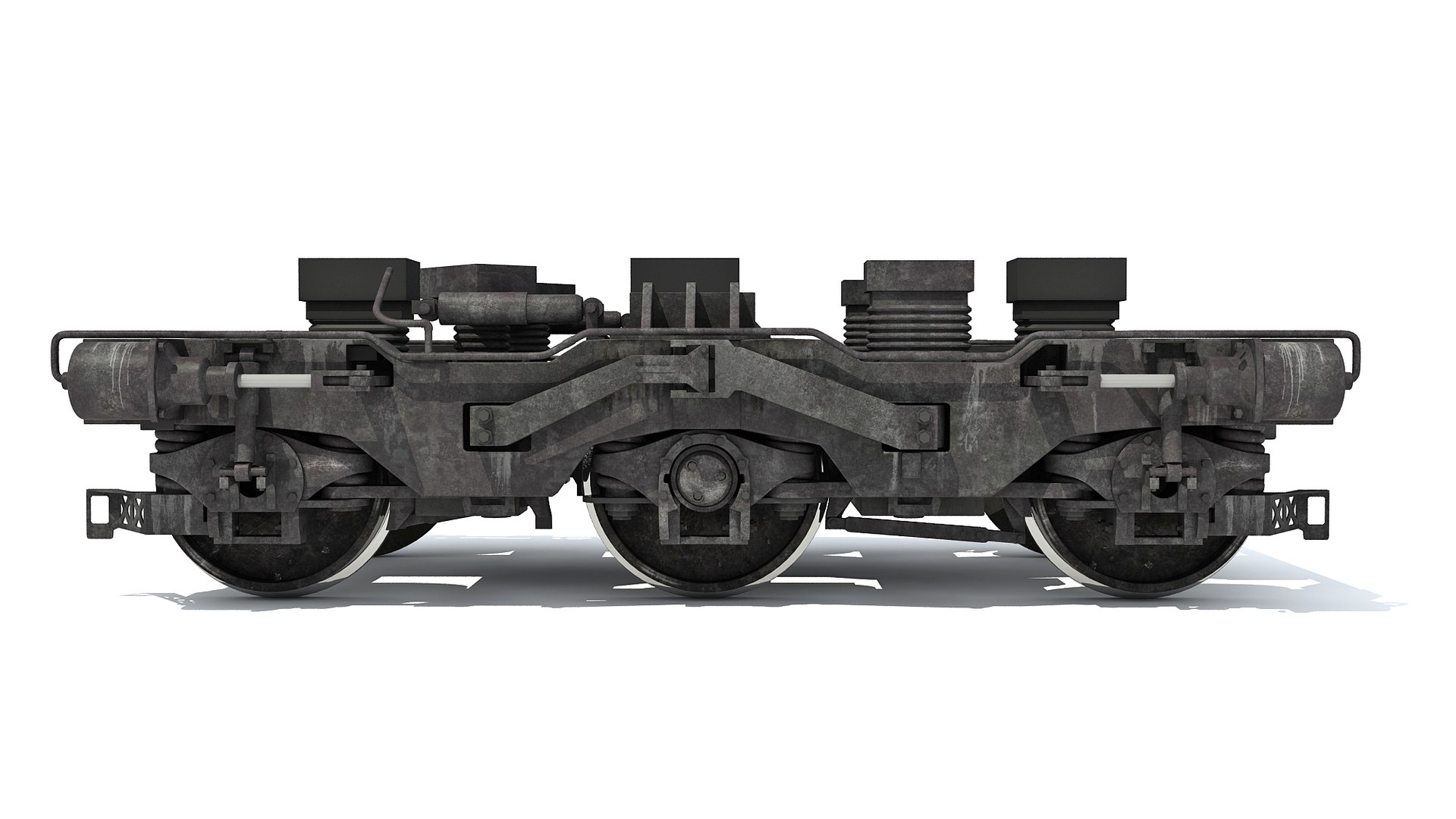 Train Wheels 3D Model - TurboSquid 1513272