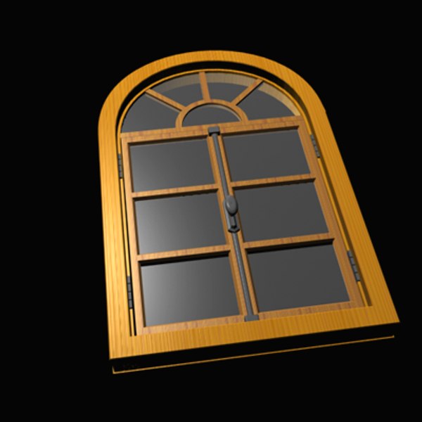window architecture 3d model