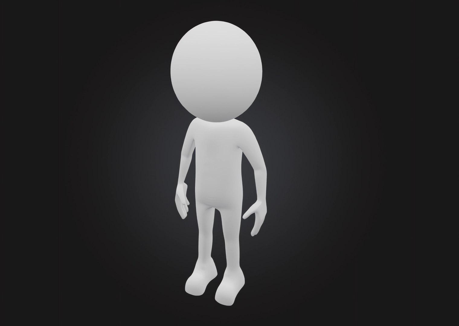 3D Stickman 2 Model - TurboSquid 2291533