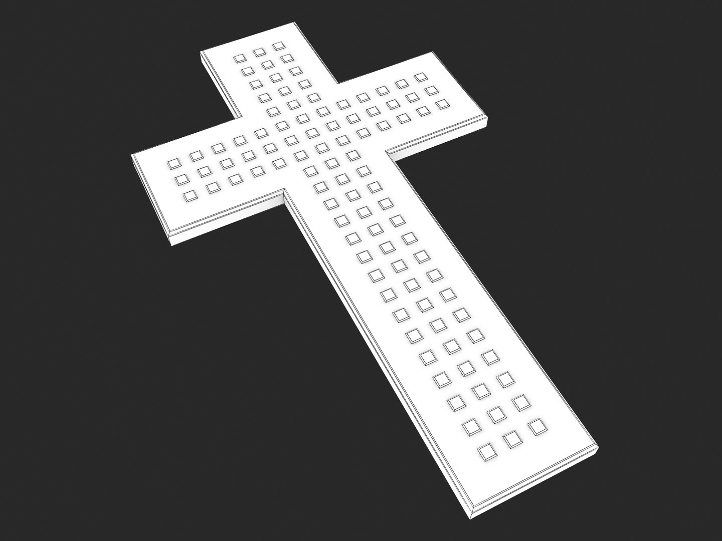 Cross 3D model - TurboSquid 1474556