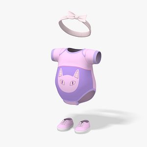 Baby Clothes 3D Models for Download | TurboSquid