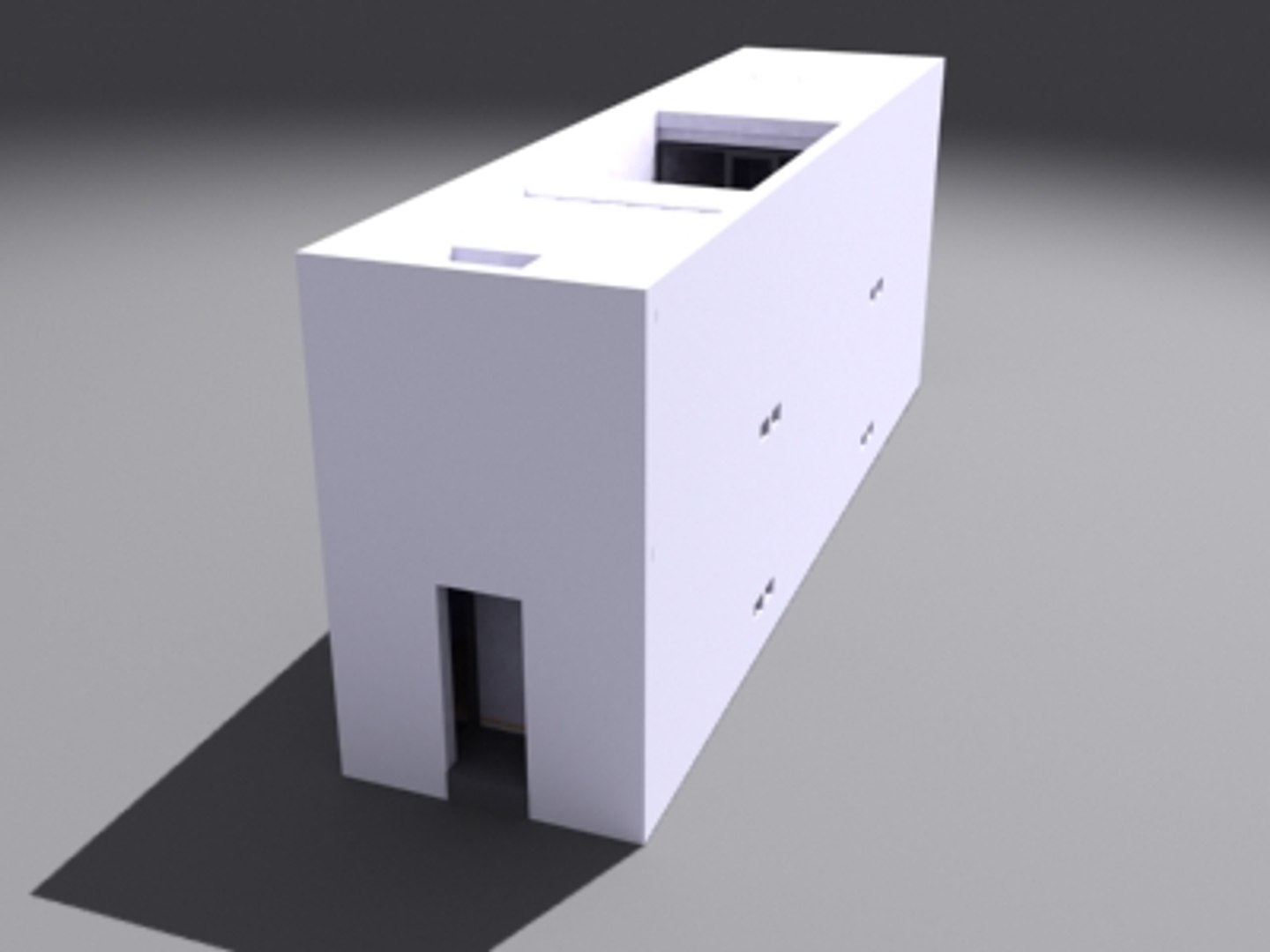 Azuma House Tadao Ando 3d Model