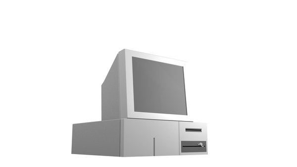 3D Old Computer model - TurboSquid 1805924