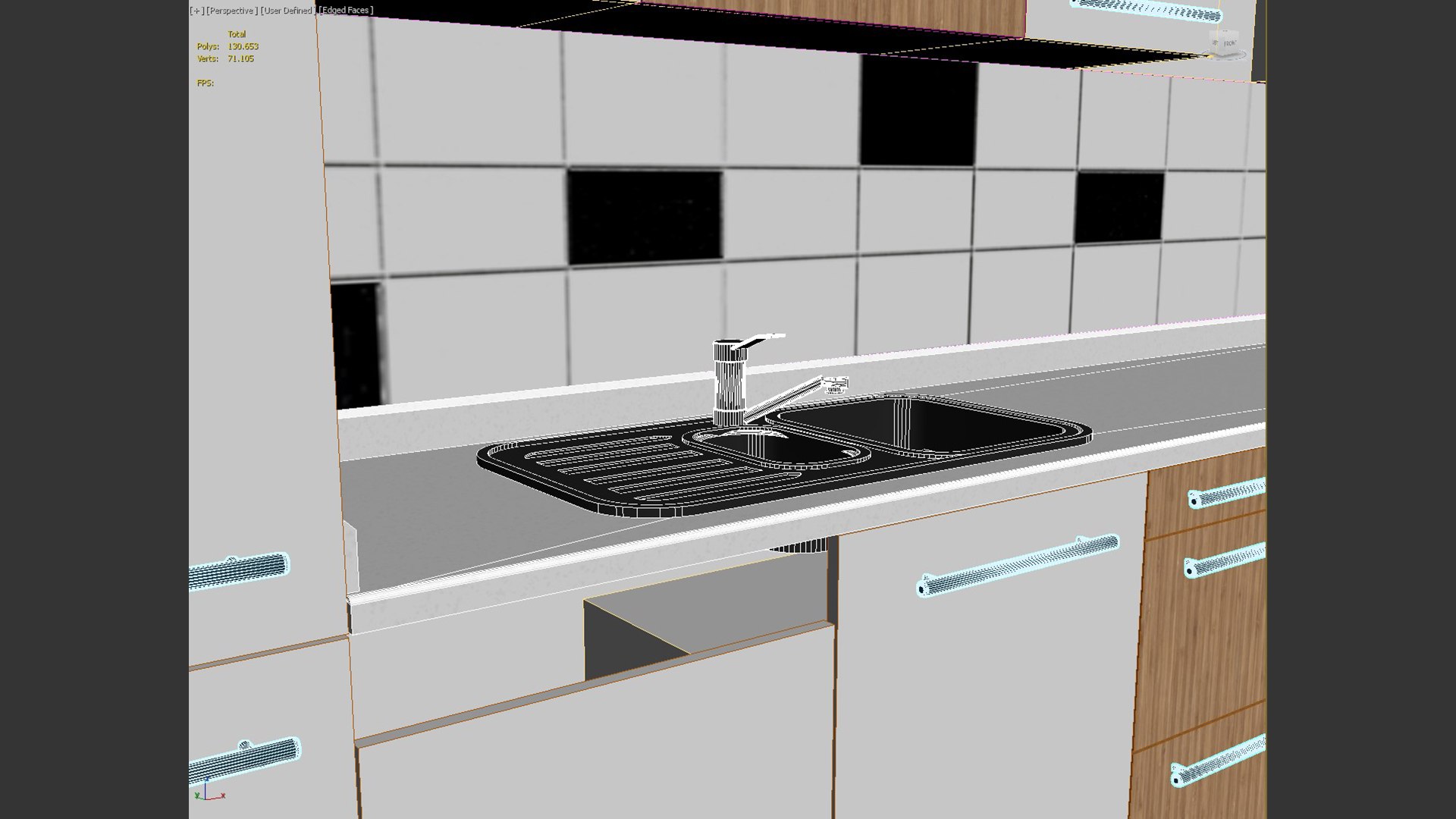 Kitchen 3D - TurboSquid 1405031
