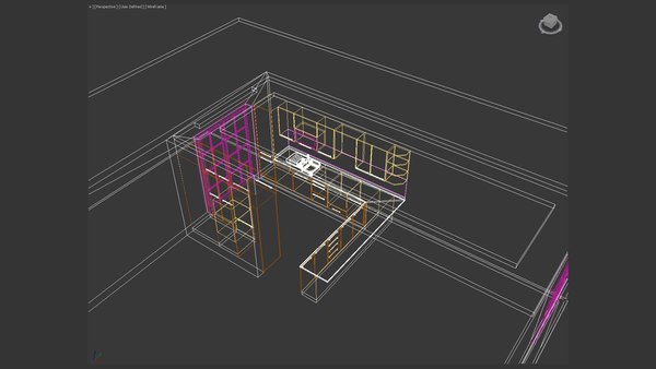 Kitchen 3D - TurboSquid 1405031