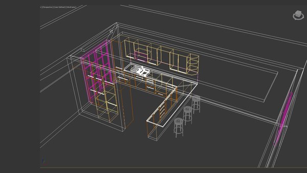 Kitchen 3D - TurboSquid 1405031