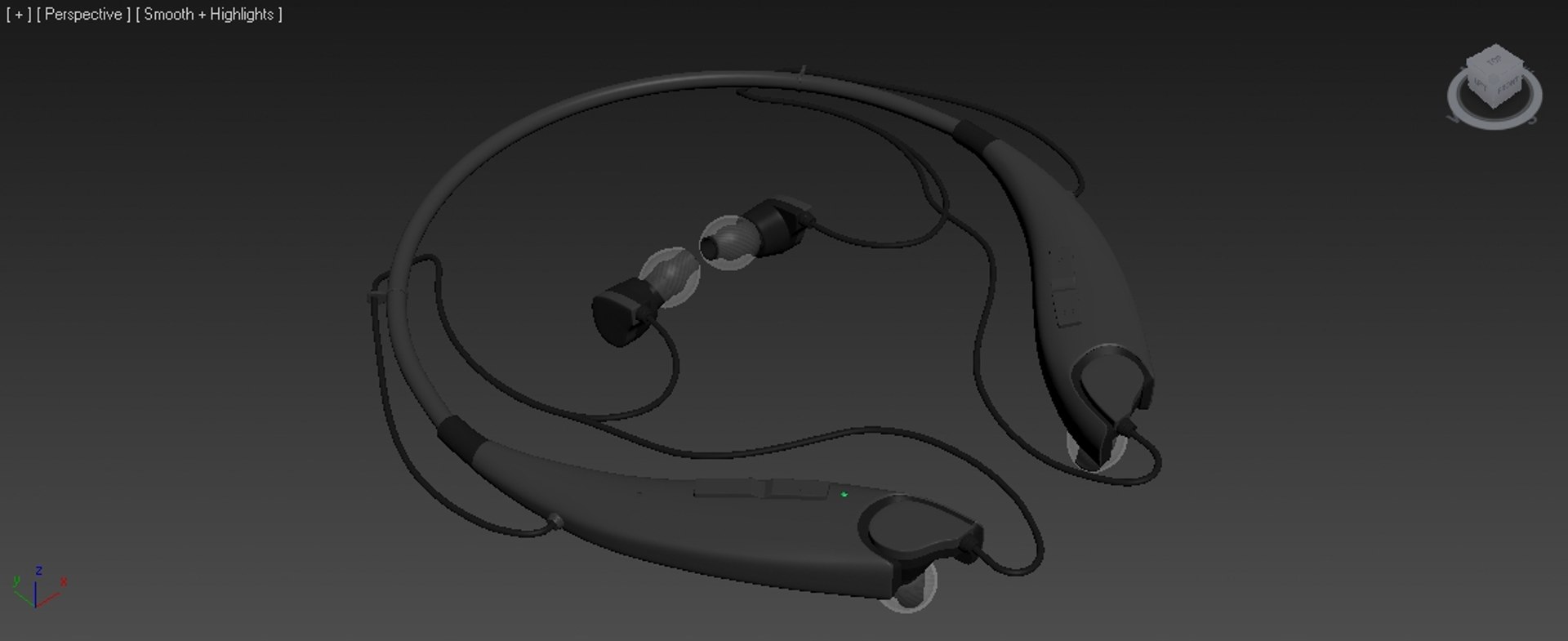 Bluetooth Headset Model - TurboSquid 1173479