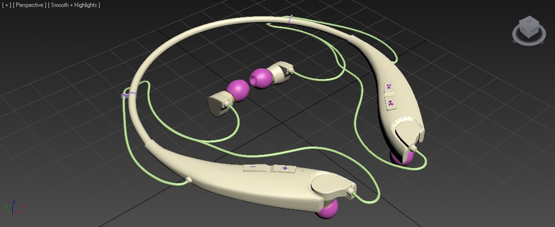 Bluetooth Headset Model - TurboSquid 1173479