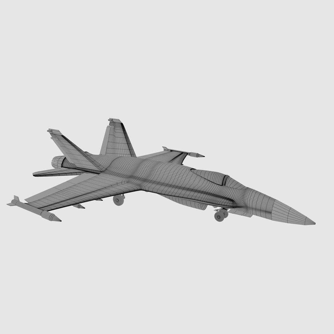 3D Fighter Jet 3D Model High Detail PBR Textured - TurboSquid 2399285