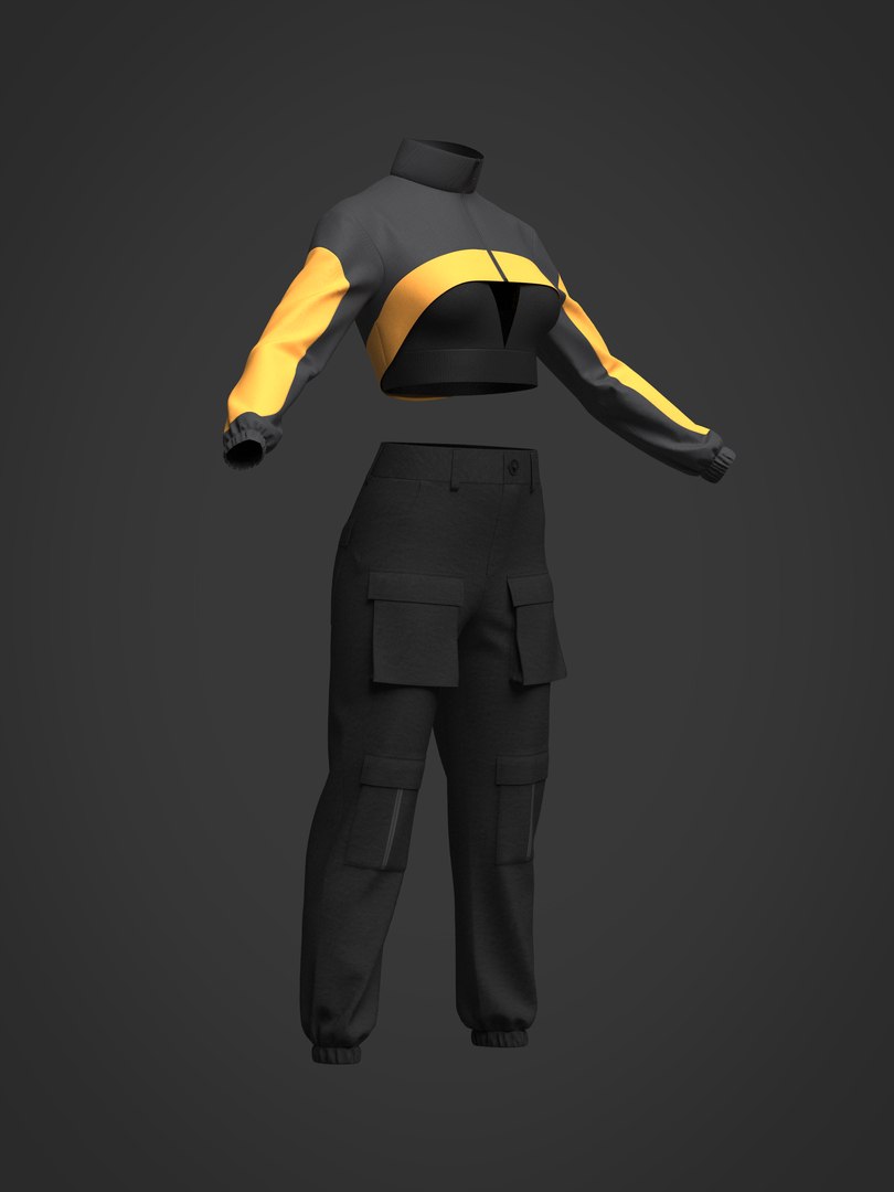 Women Casual Outfit 3d Model model - TurboSquid 2135211