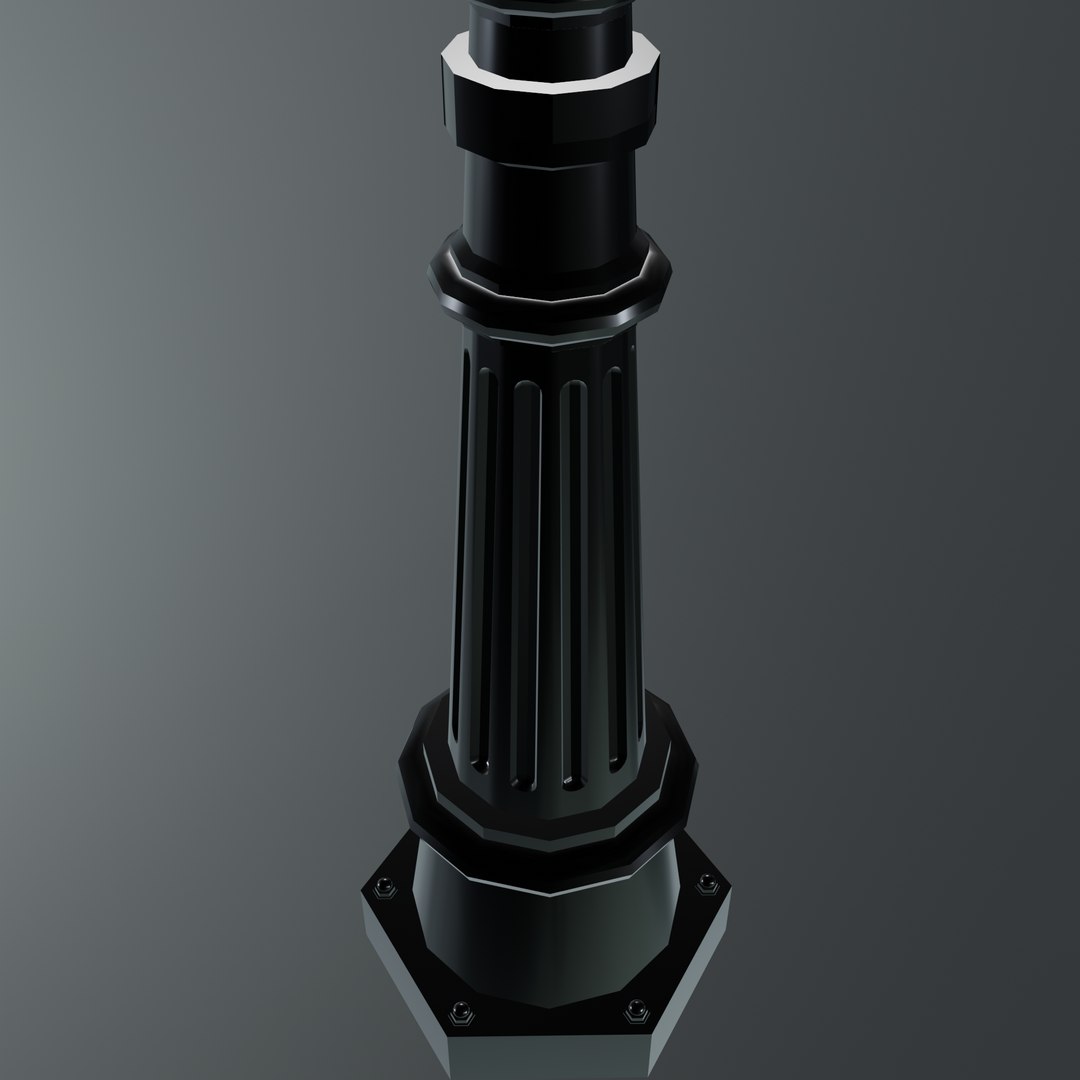 Light Post 3D model - TurboSquid 2056400