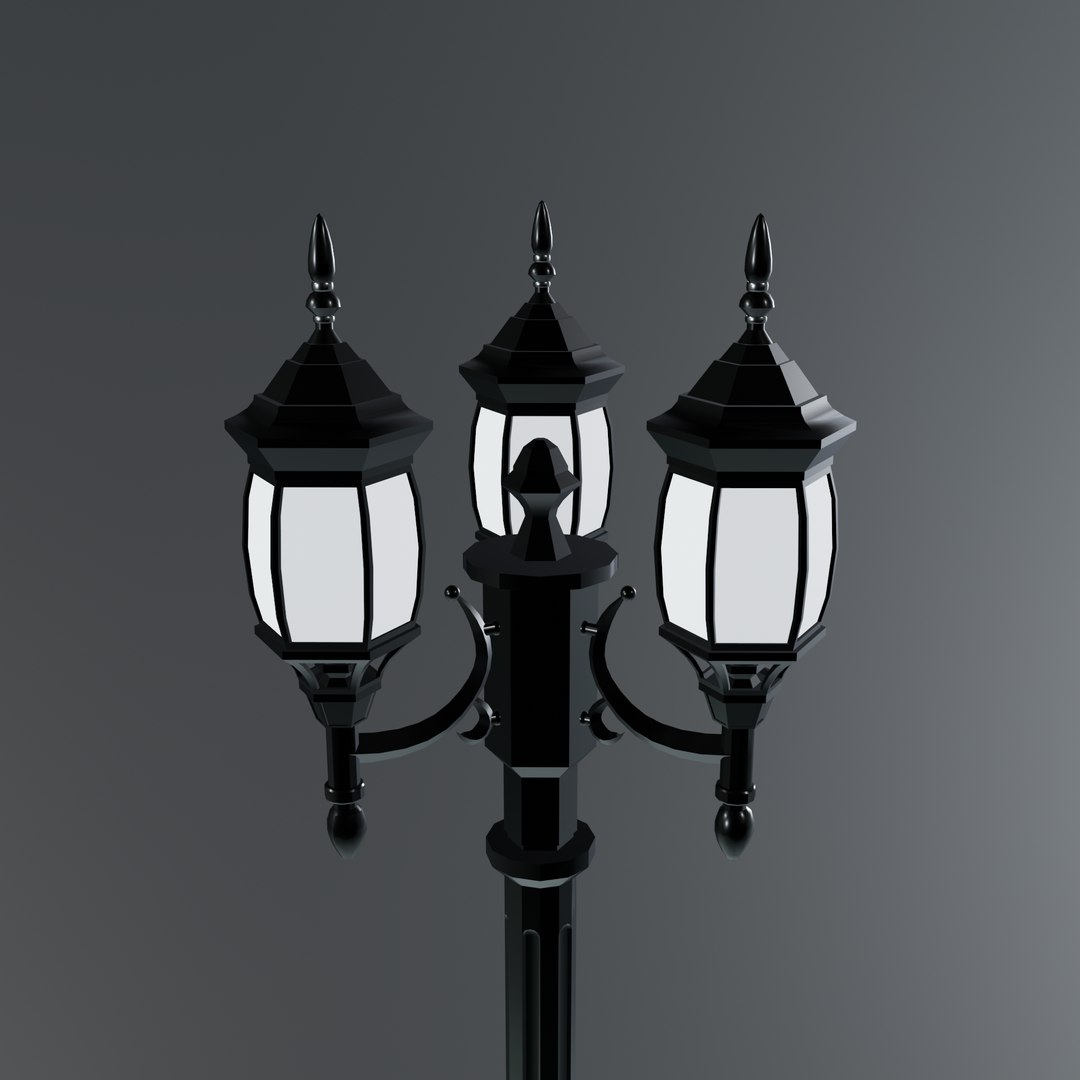 Light Post 3D model - TurboSquid 2056400