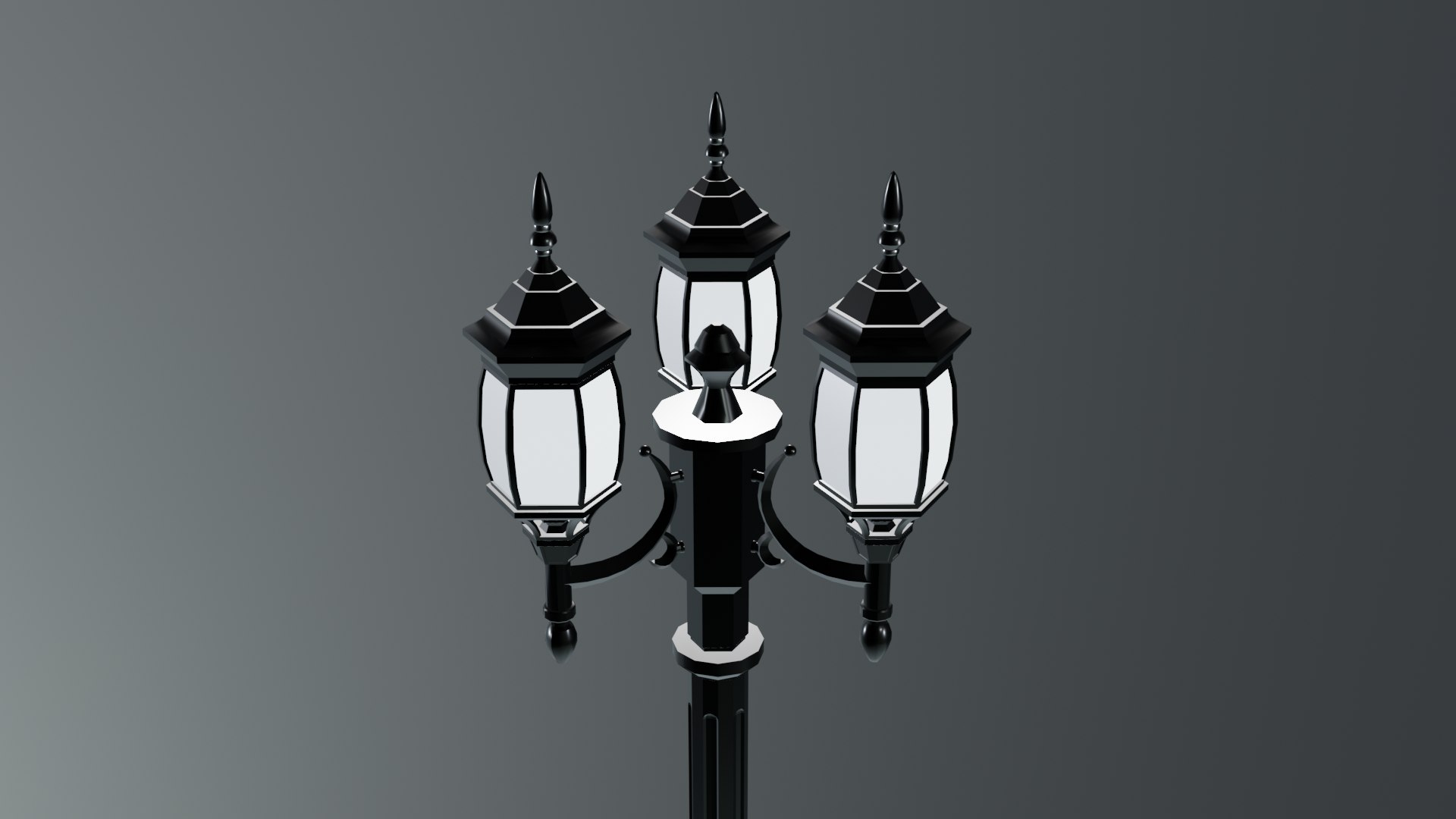 Light Post 3D model - TurboSquid 2056400