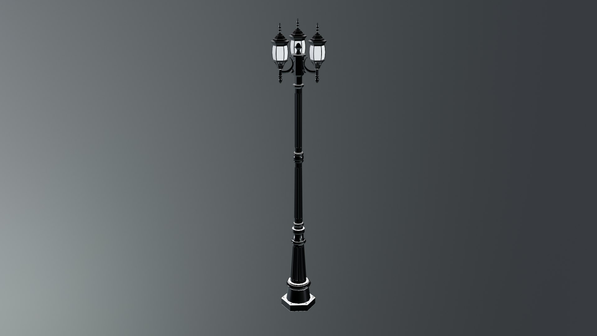 Light Post 3D model - TurboSquid 2056400
