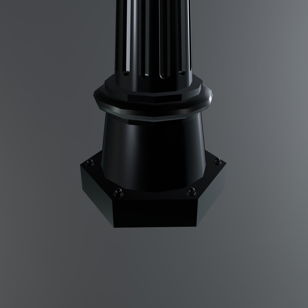 Light Post 3D model - TurboSquid 2056400
