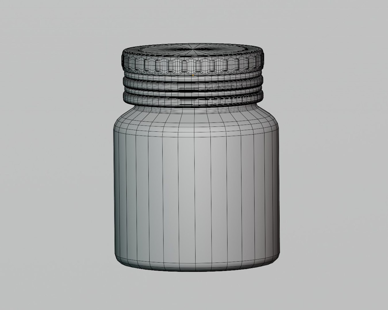 3D Cosmetic Jar Model - TurboSquid 2304461