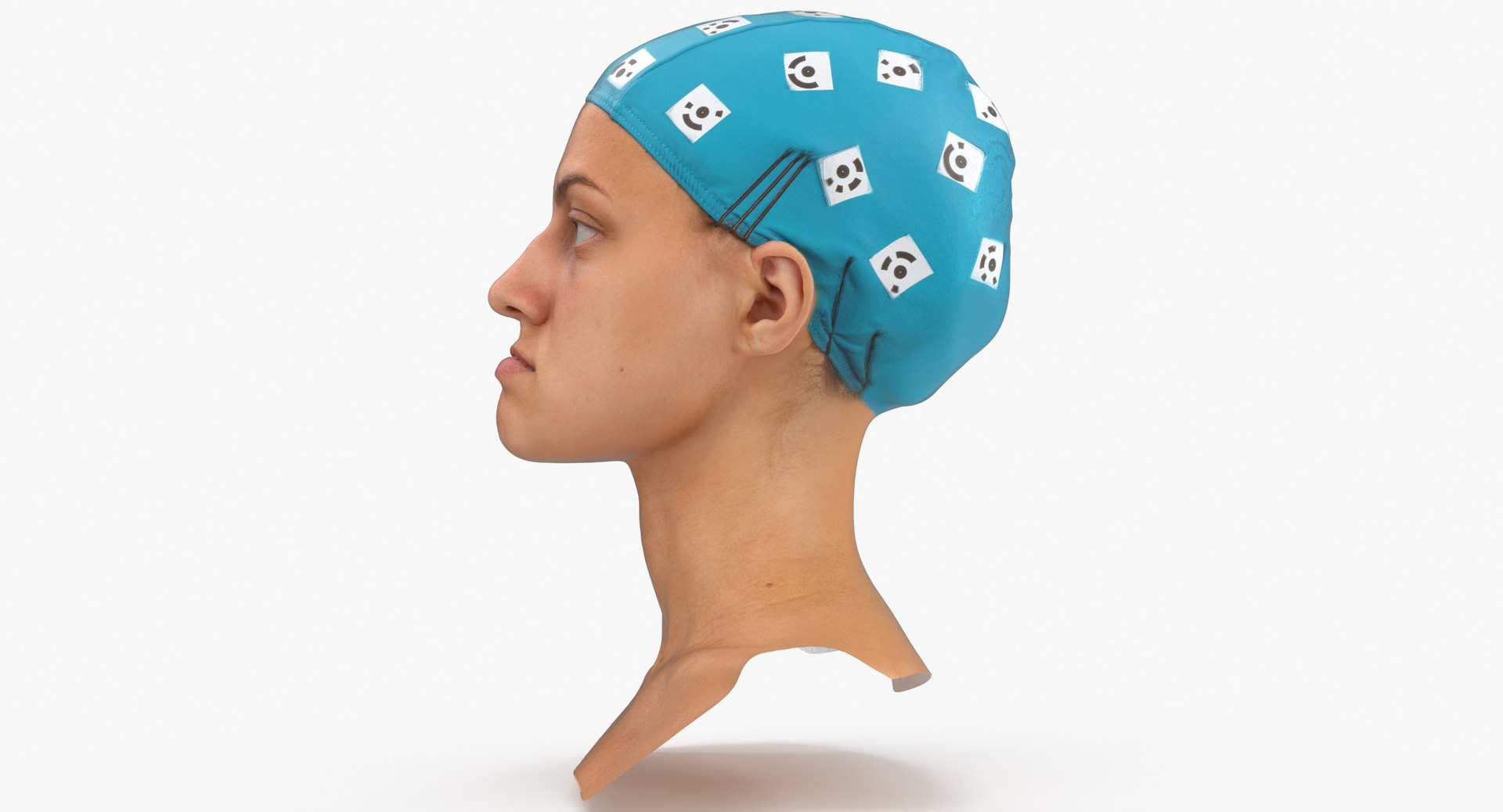 3D penelope human head jaw - TurboSquid 1695798
