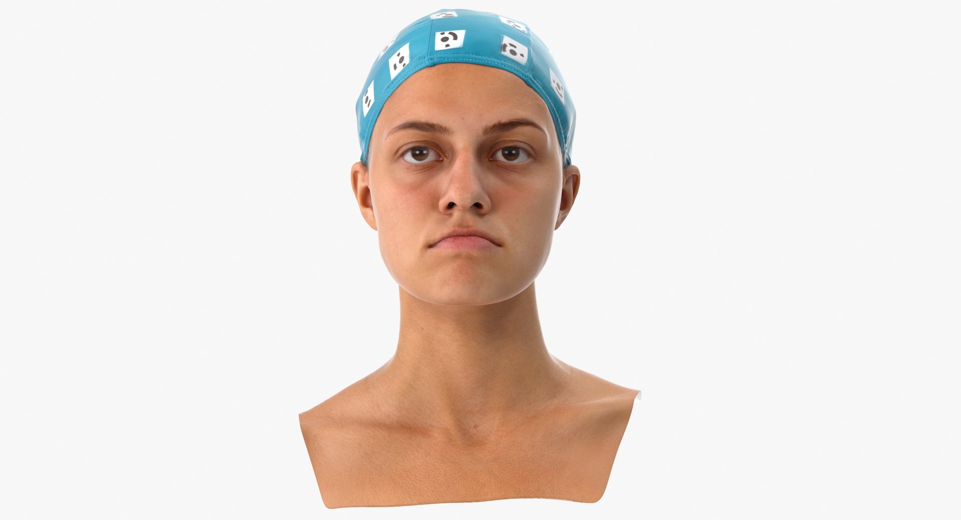 3D penelope human head jaw - TurboSquid 1695798