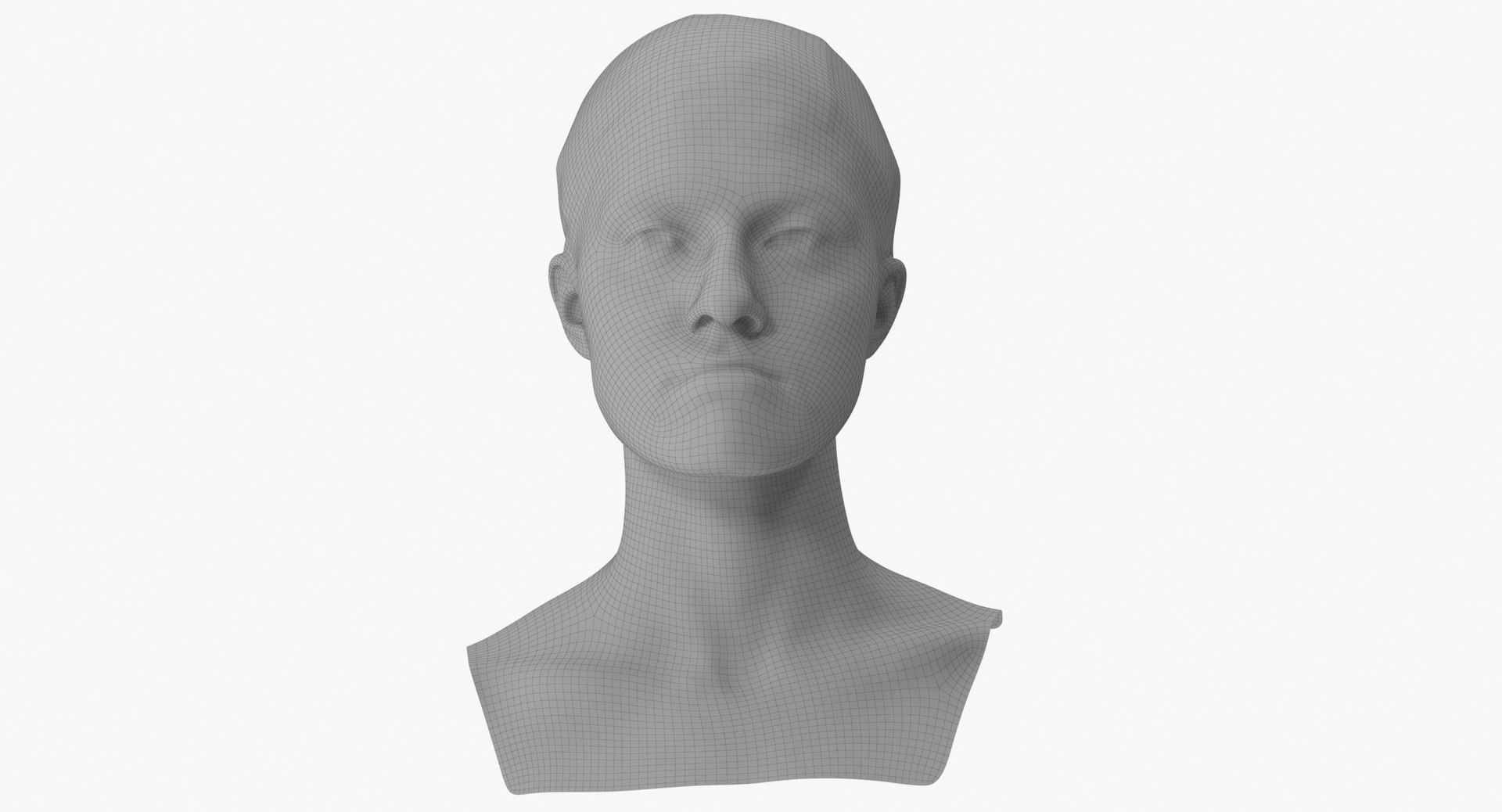3D penelope human head jaw - TurboSquid 1695798