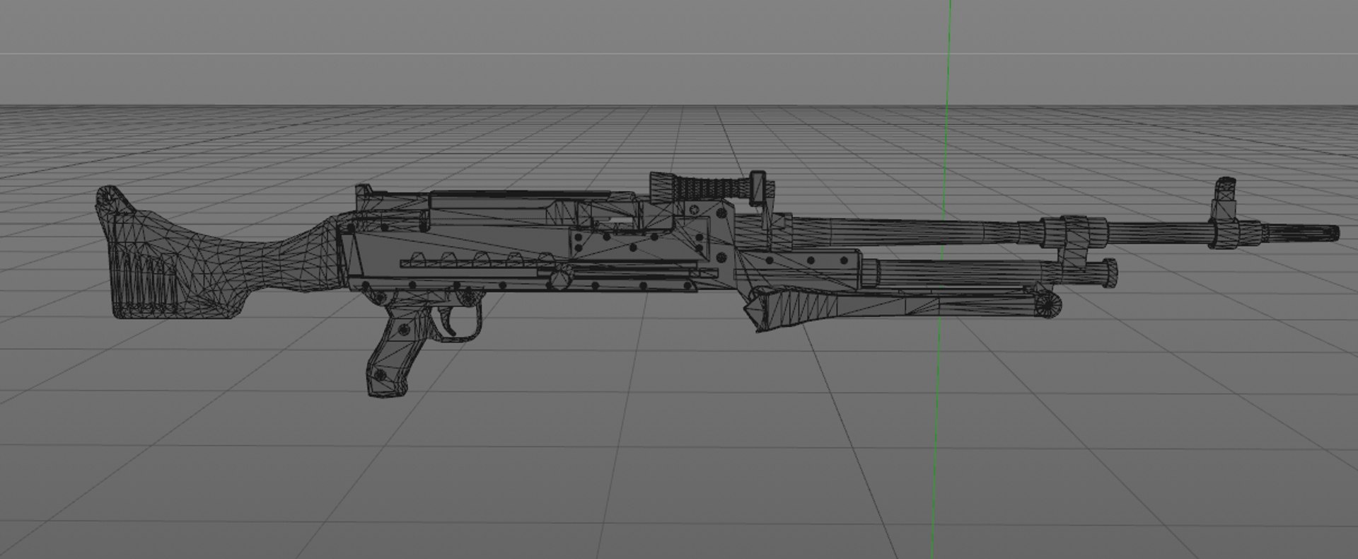 3D L7 Gpmg Machine Gun - TurboSquid 1423636
