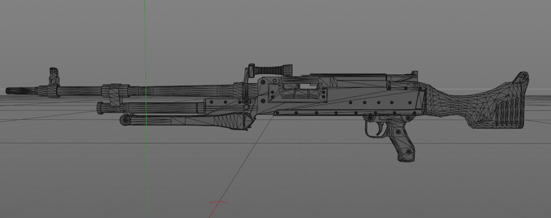 3D L7 Gpmg Machine Gun - TurboSquid 1423636