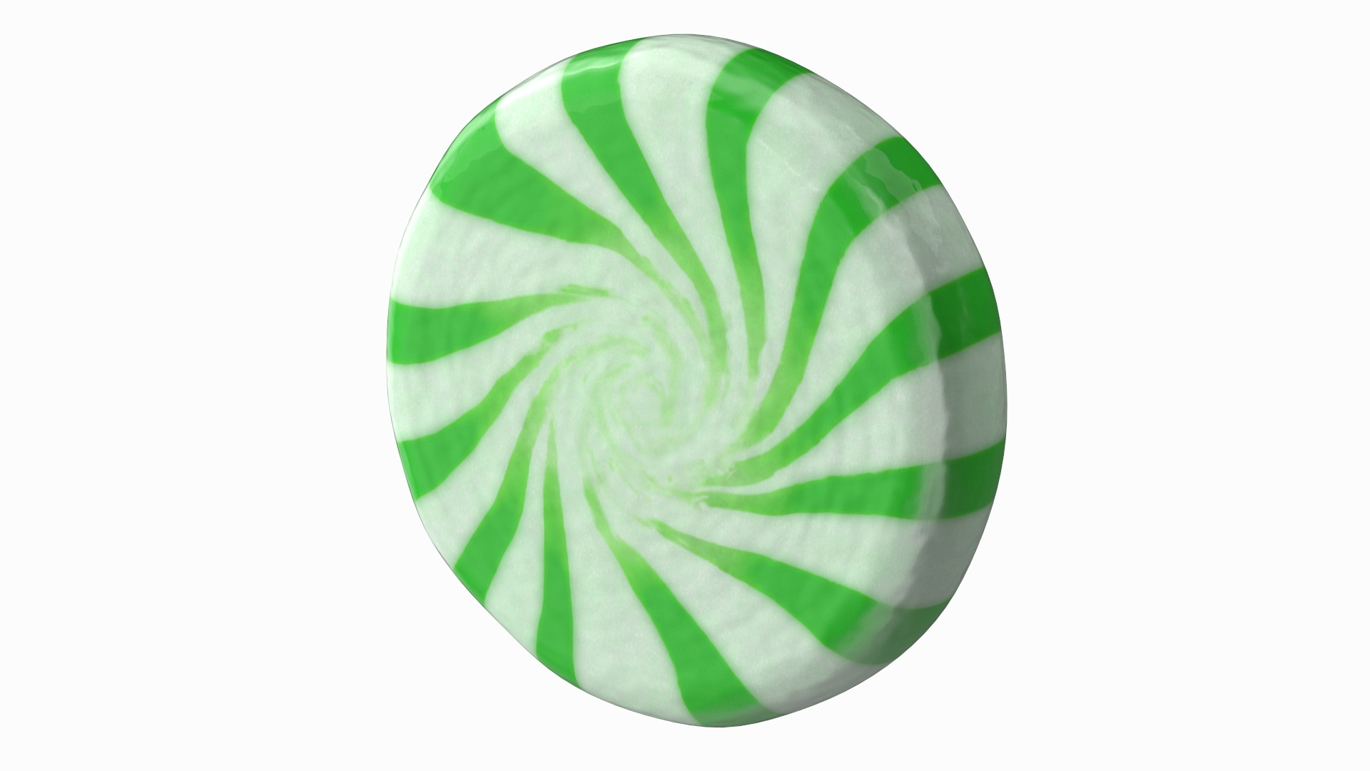 Green Round Candy Model - TurboSquid 2210062