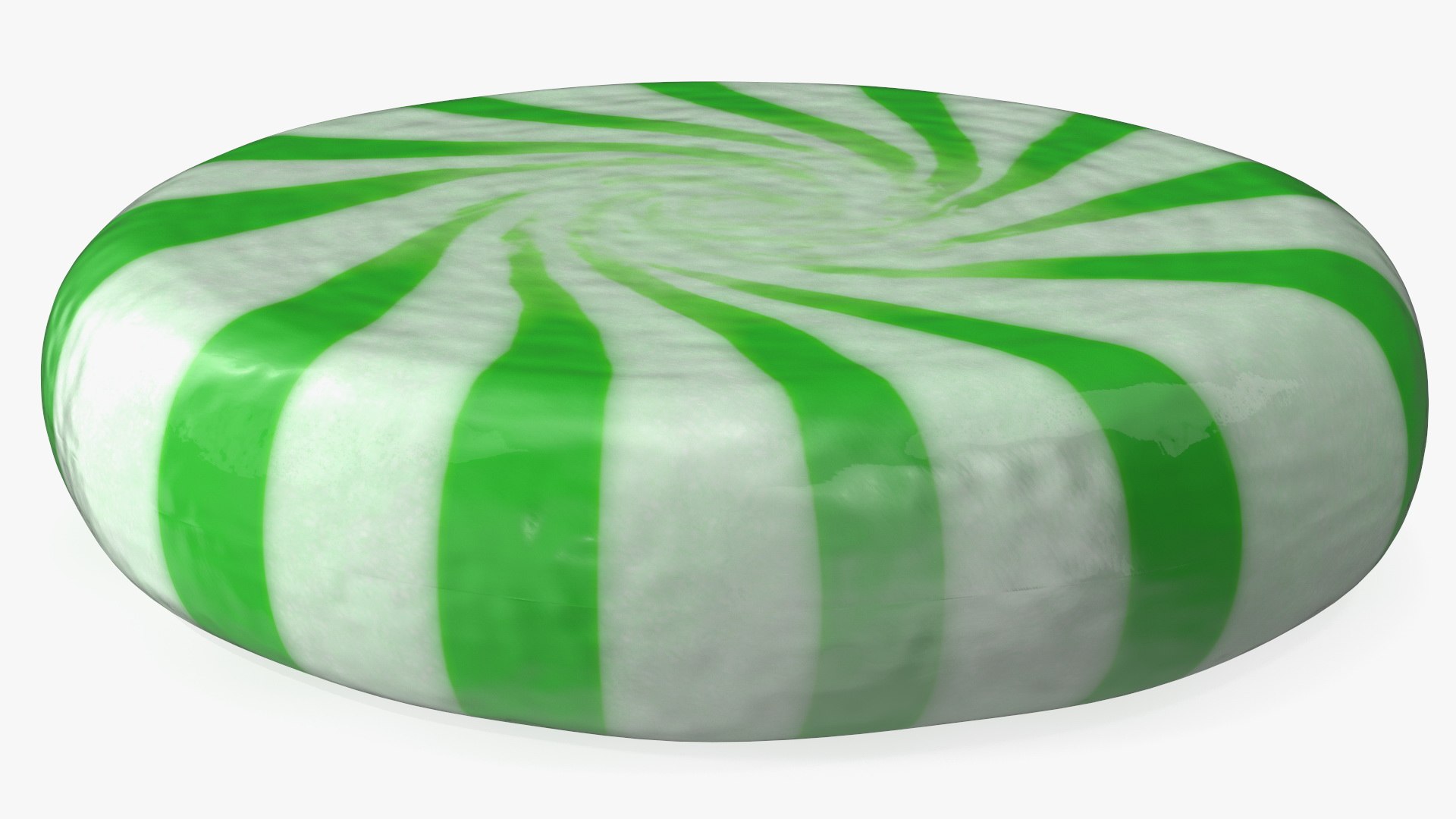Green Round Candy Model - TurboSquid 2210062