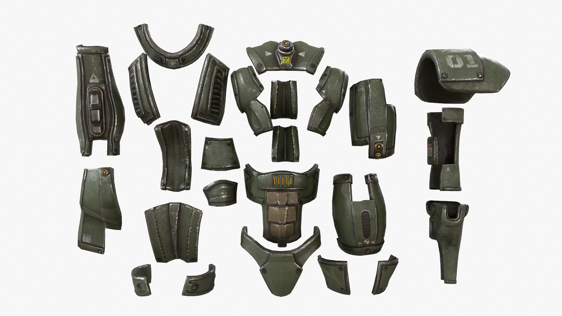 3D Mech Kitbash Parts - - TurboSquid 1642150