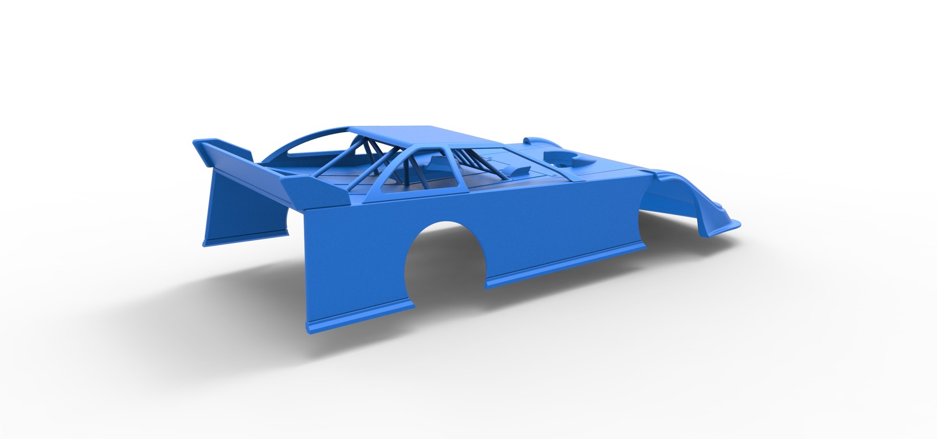 3D Shell Of Super Dirt Late Model Version 1 Scale 1 To 25 - TurboSquid ...