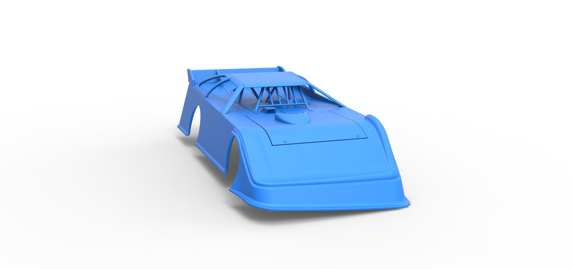 3D Shell Of Super Dirt Late Model Version 1 Scale 1 To 25 - TurboSquid ...