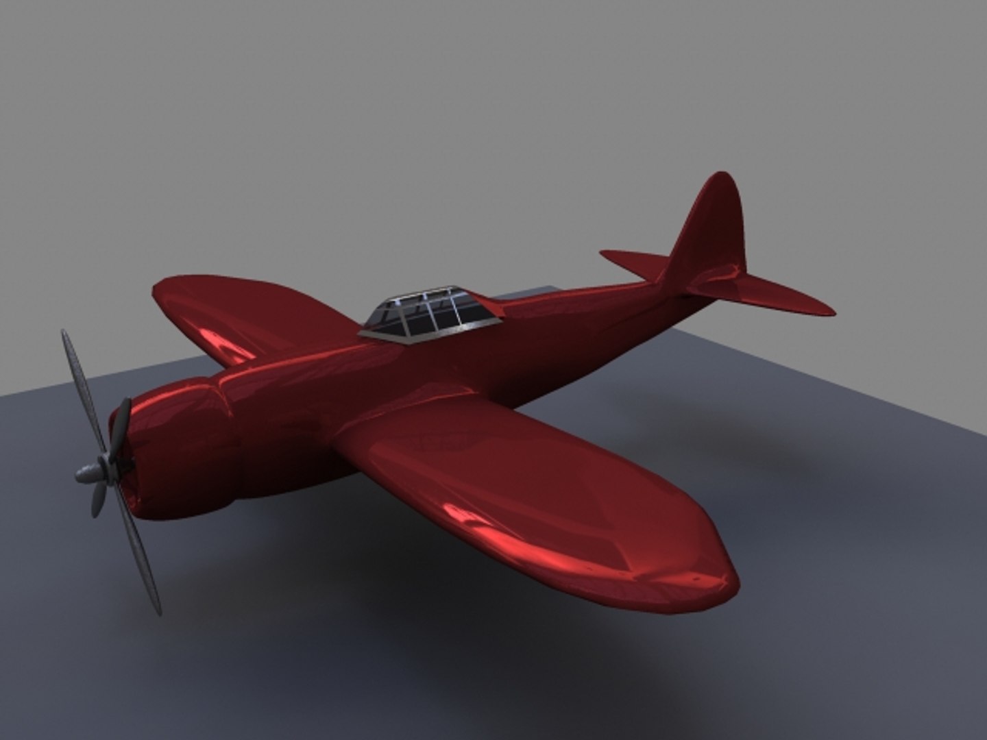 3d model of airplane plane