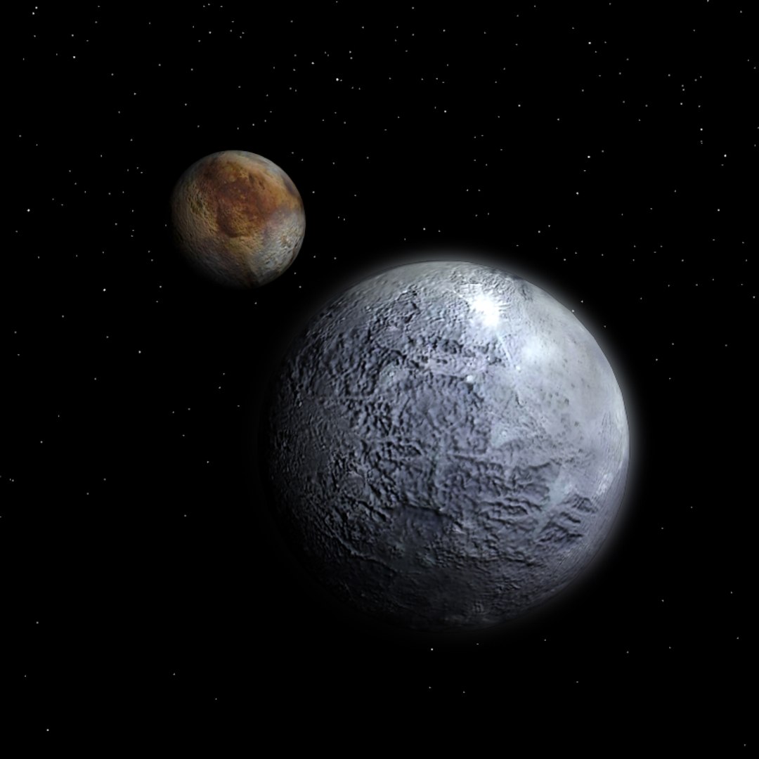 photoreal pluto 3d x