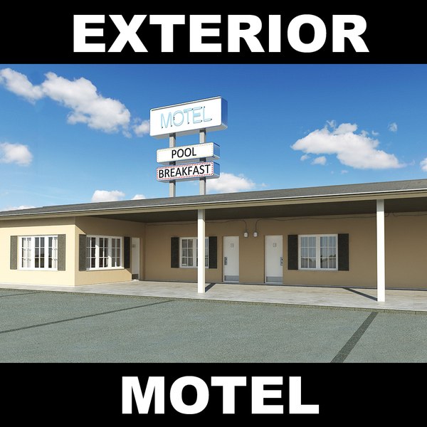 Free 3D Motel Models | TurboSquid