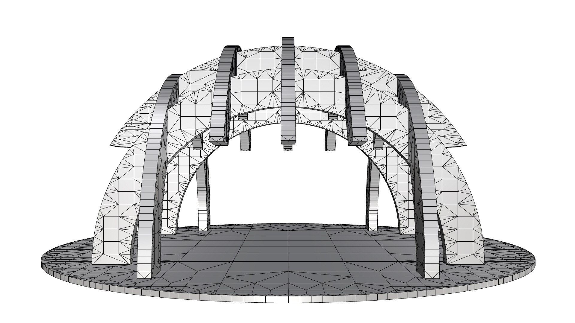 Parametric Dome Contour 02 3D Model - TurboSquid 2209057