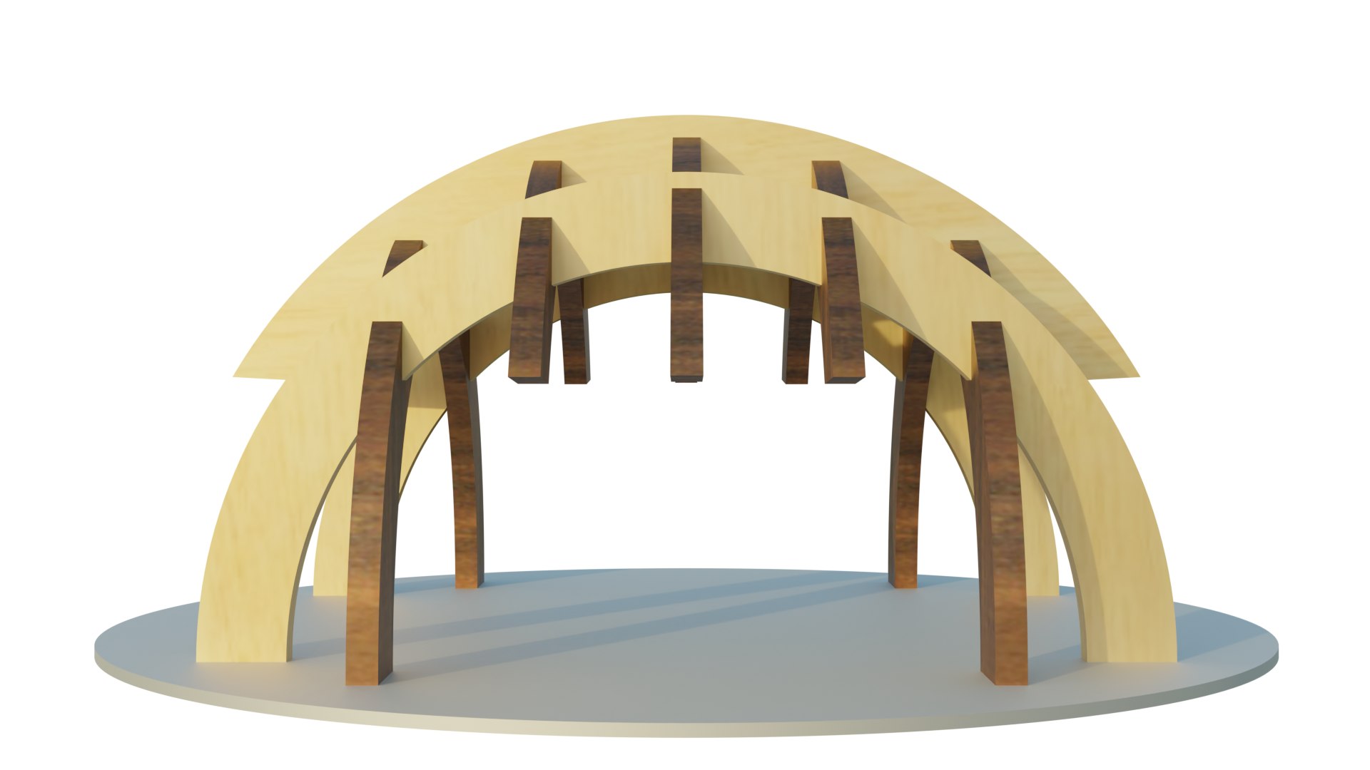 Parametric Dome Contour 02 3D Model - TurboSquid 2209057