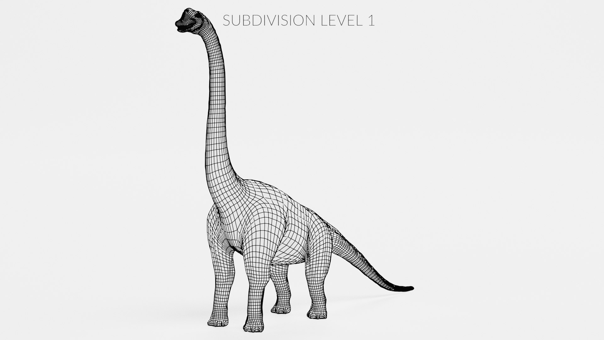 Brachiosaurus 3D Model - TurboSquid 1723236