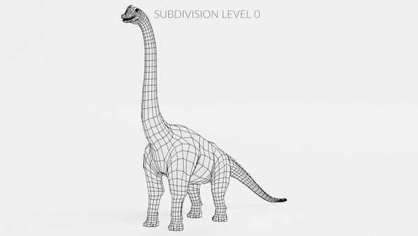 Brachiosaurus 3D model - TurboSquid 1723236