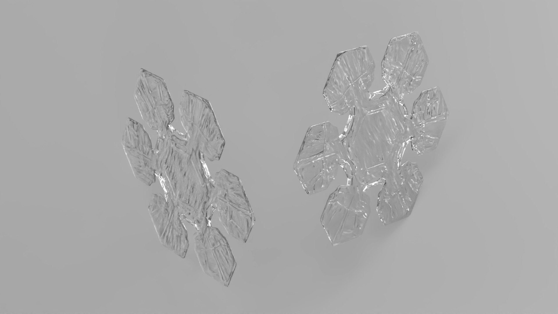 3D Realistic Snowflake - TurboSquid 2249609
