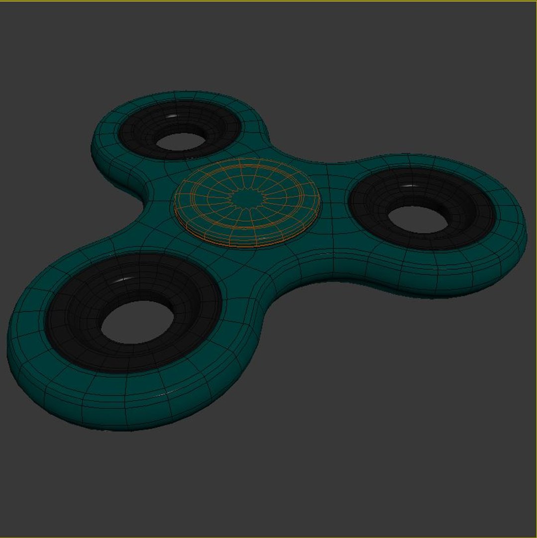 3D Fidget Spinner - TurboSquid 1184663