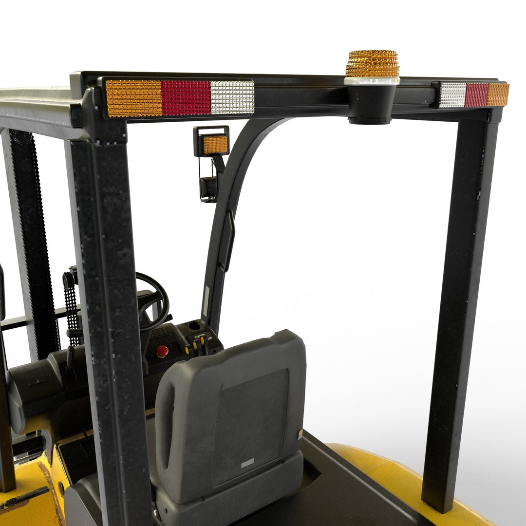 Generic Forklift 3D - TurboSquid 2150429