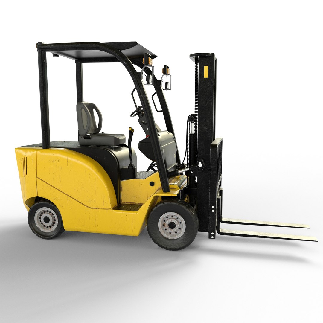 Generic Forklift 3D - TurboSquid 2150429