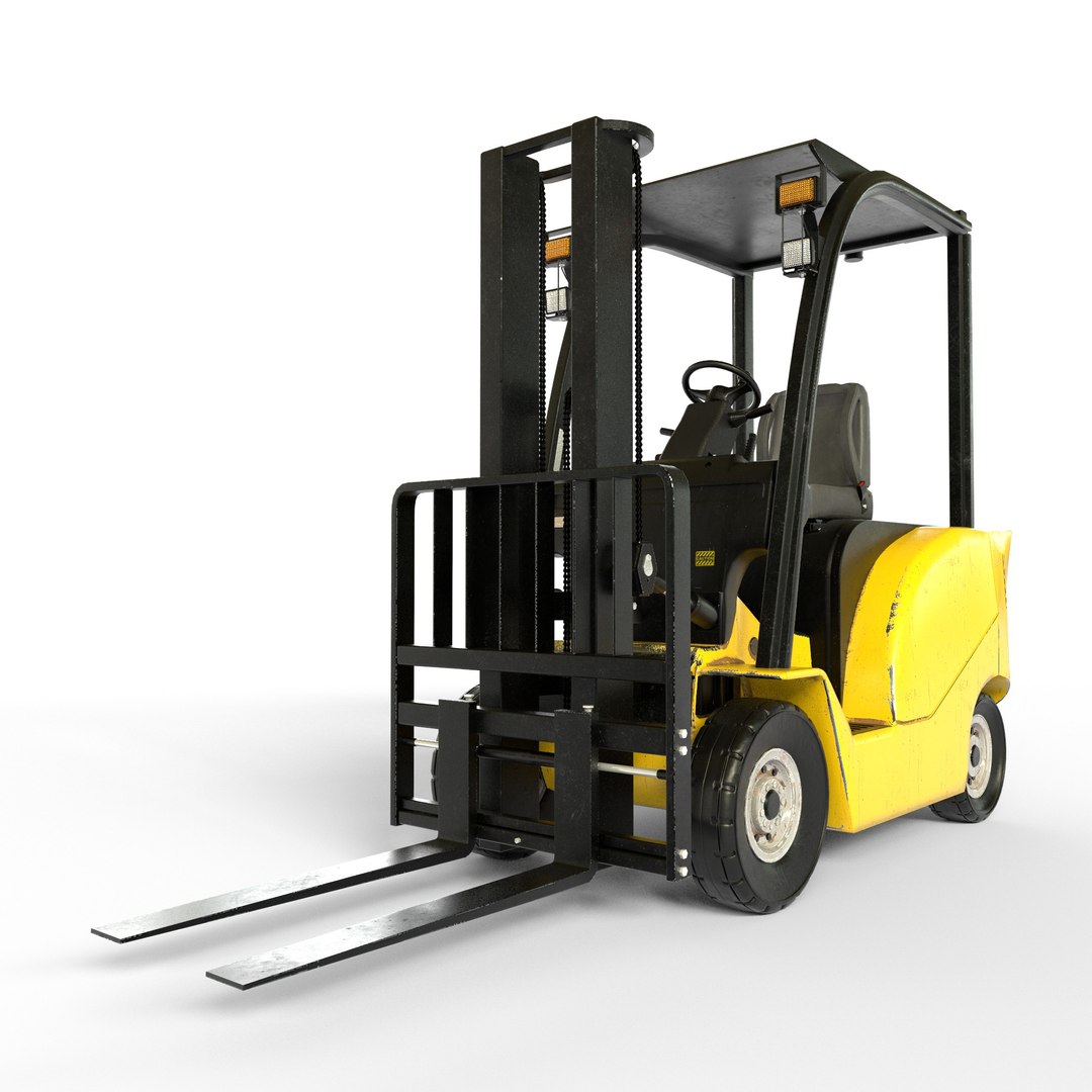 Generic Forklift 3D - TurboSquid 2150429